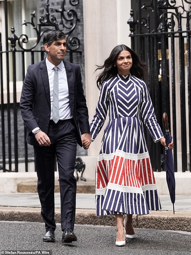 Rishi Sunak and wife Akshata launch charity to improve numeracy in UK