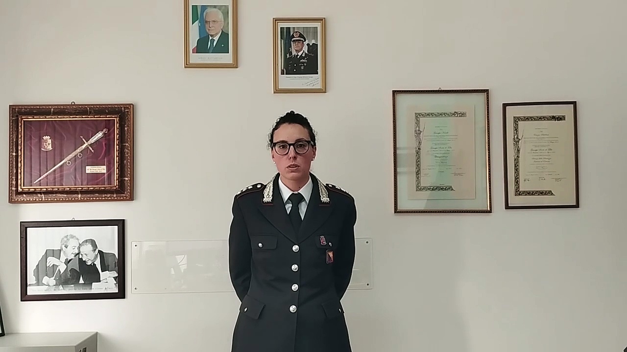 La dichiarazione del capitano Chiara Petrone, Comandante della ...