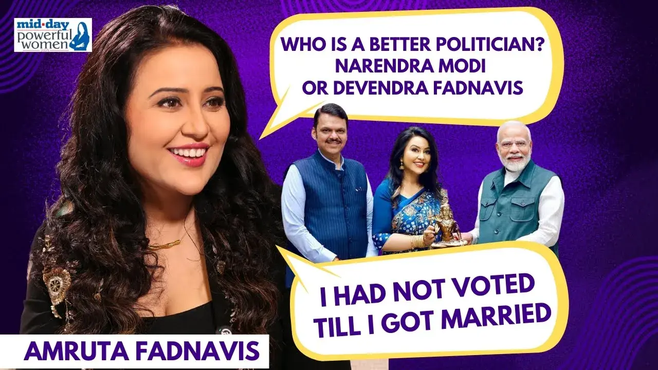 Amruta Fadnavis on marriage, motherhood, music, trolls | Mid-day ...