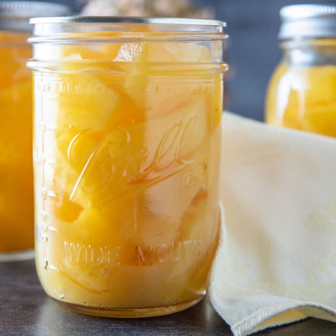 Easy, Sweet and Tangy Canned Pineapple