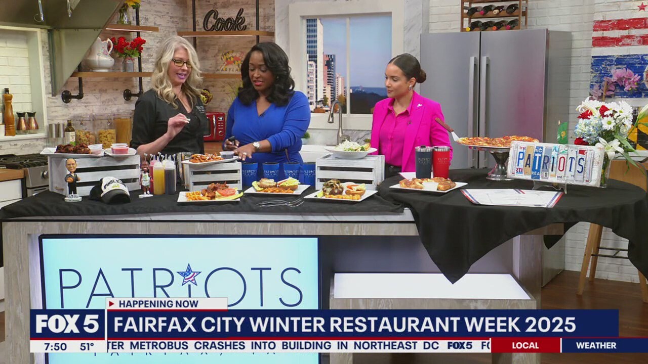 A taste of Patriots Pub & Grill for Fairfax City Restaurant Week 2025