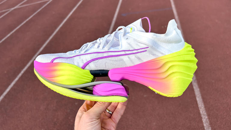 I just ran in this Puma carbon plate racer that breaks all the rules — and it's one of the ...