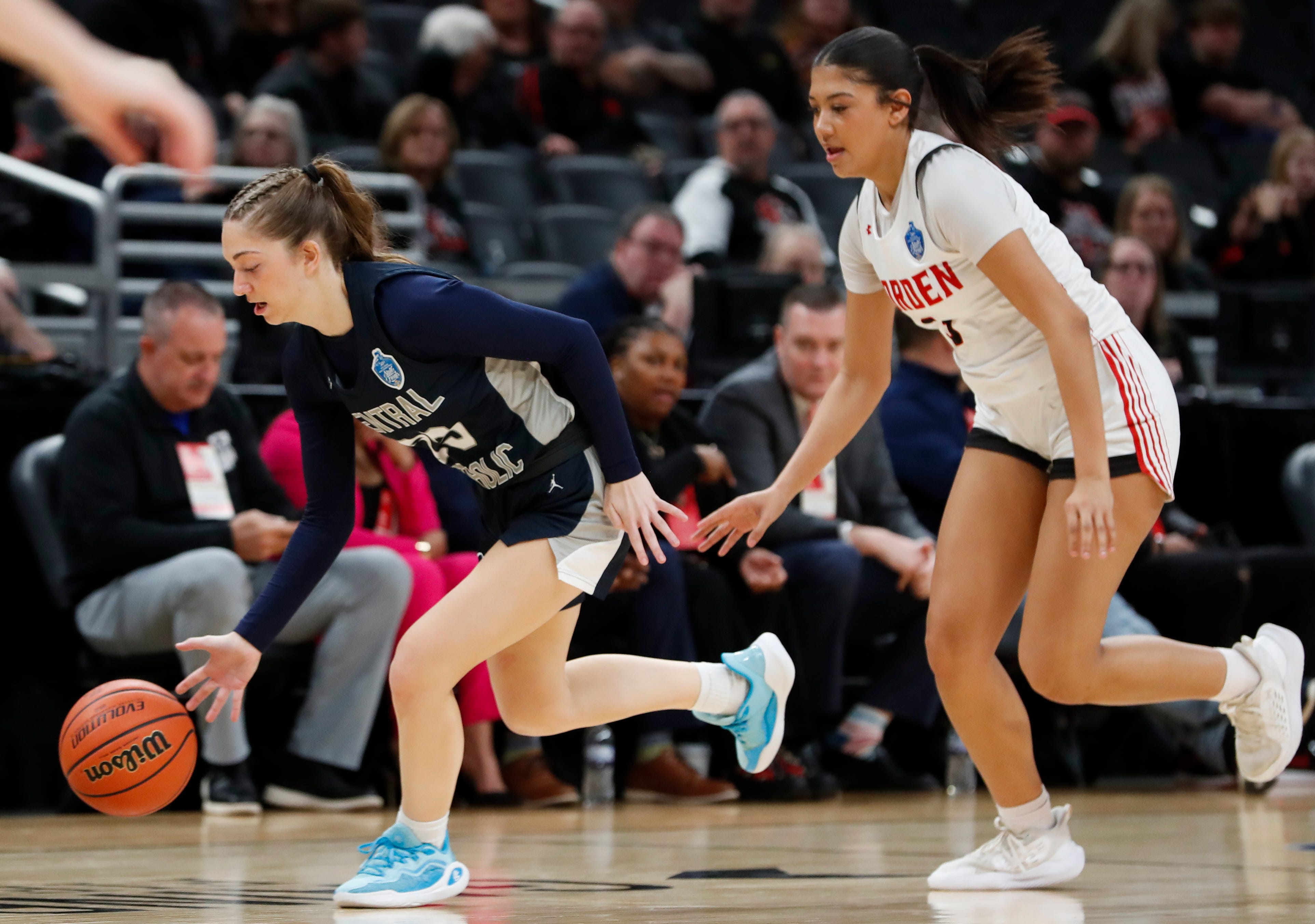 Central Catholic's strong start evaporates in Class A girls basketball ...