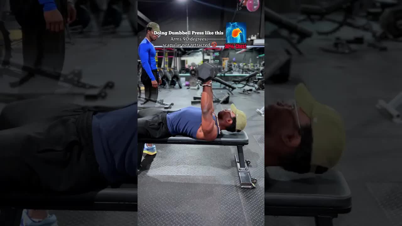 Dumbbell Press: Proper Form for 100% Chest Activation