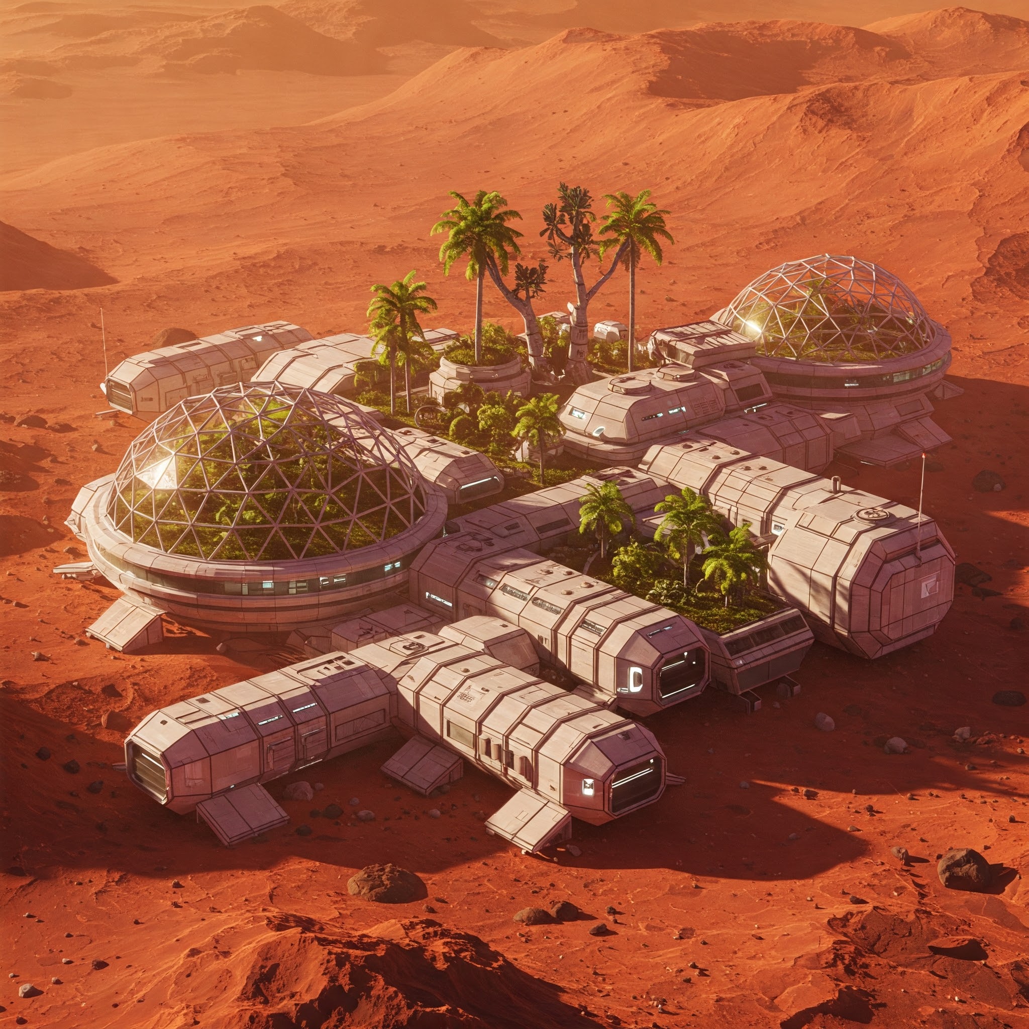 So wohnt man auf dem Mars – Ein Blick in die Zukunft der Mars-Habitate