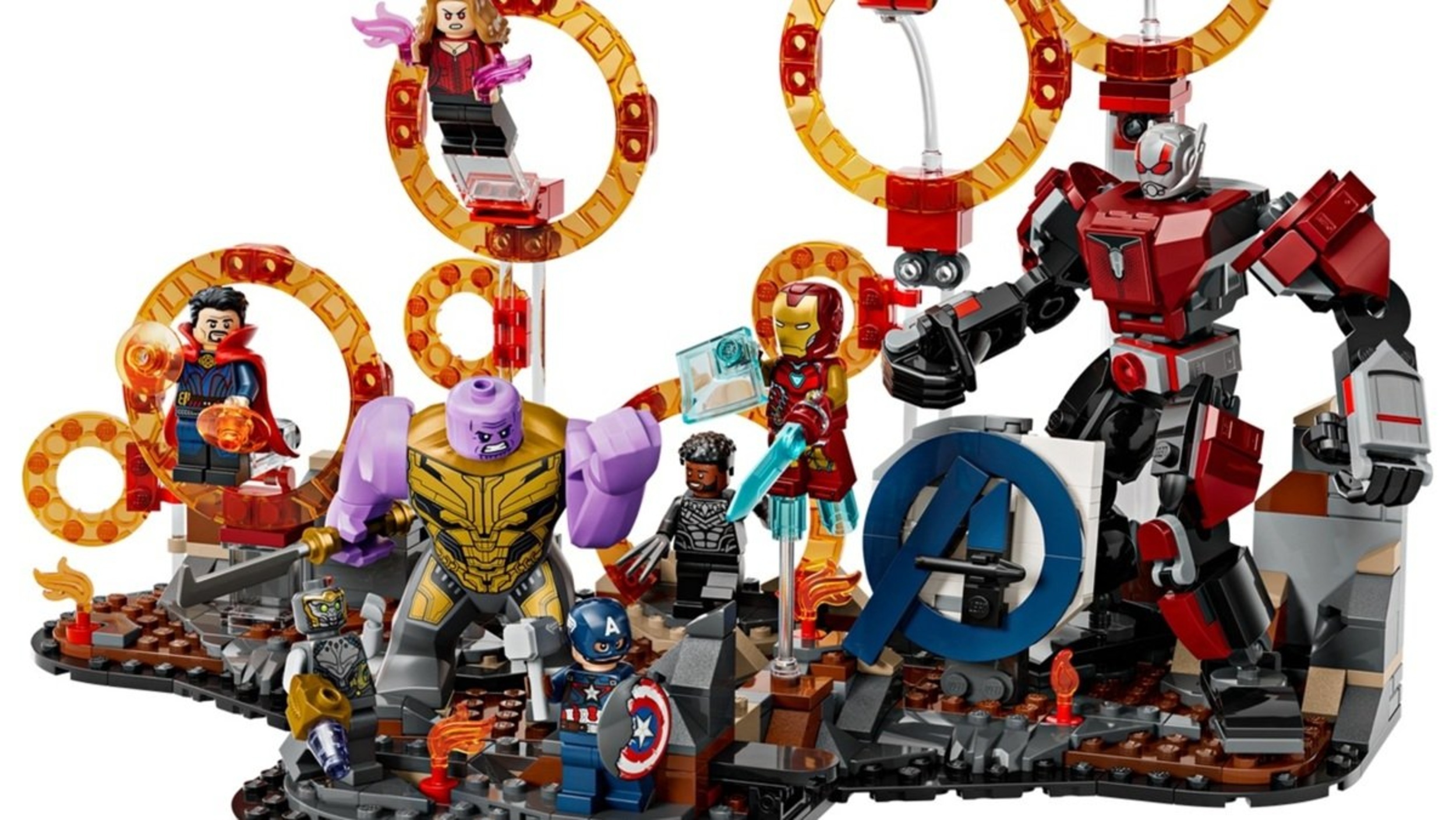 The LEGO Marvel AVENGERS: ENDGAME Final Battle Set Recreates Iconic MCU ...