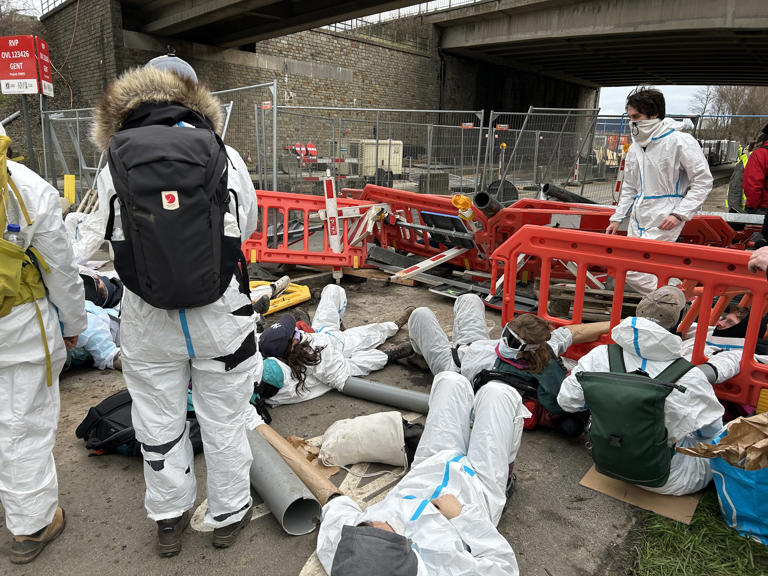 Les activistes de Code Rouge ont quitté le site de Cargill