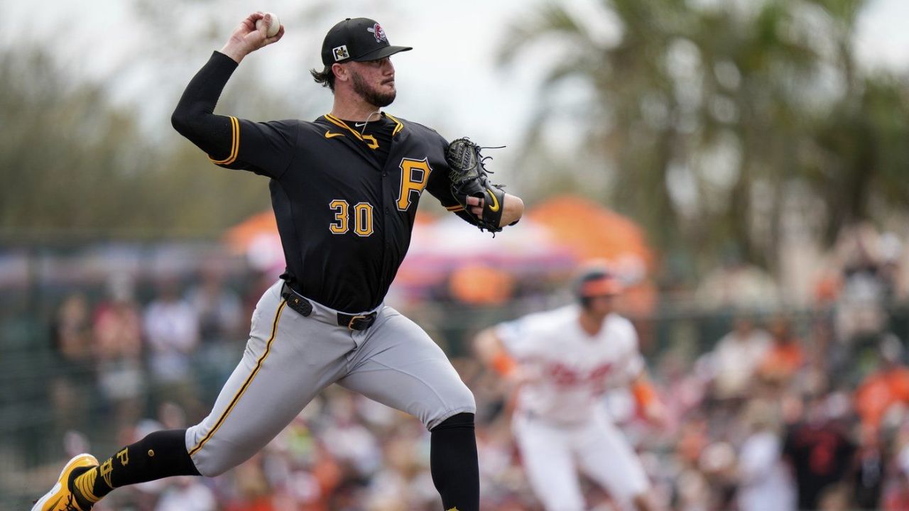 Pirates’ Skenes showcases expanded arsenal in first spring training ...