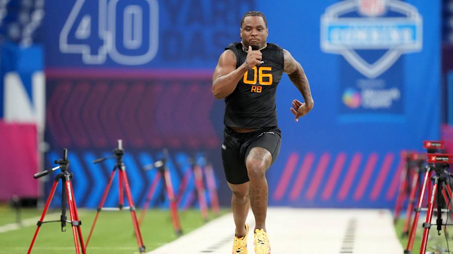 10 Fastest Running Back 40-Yard Dash Times at the 2025 NFL Combine