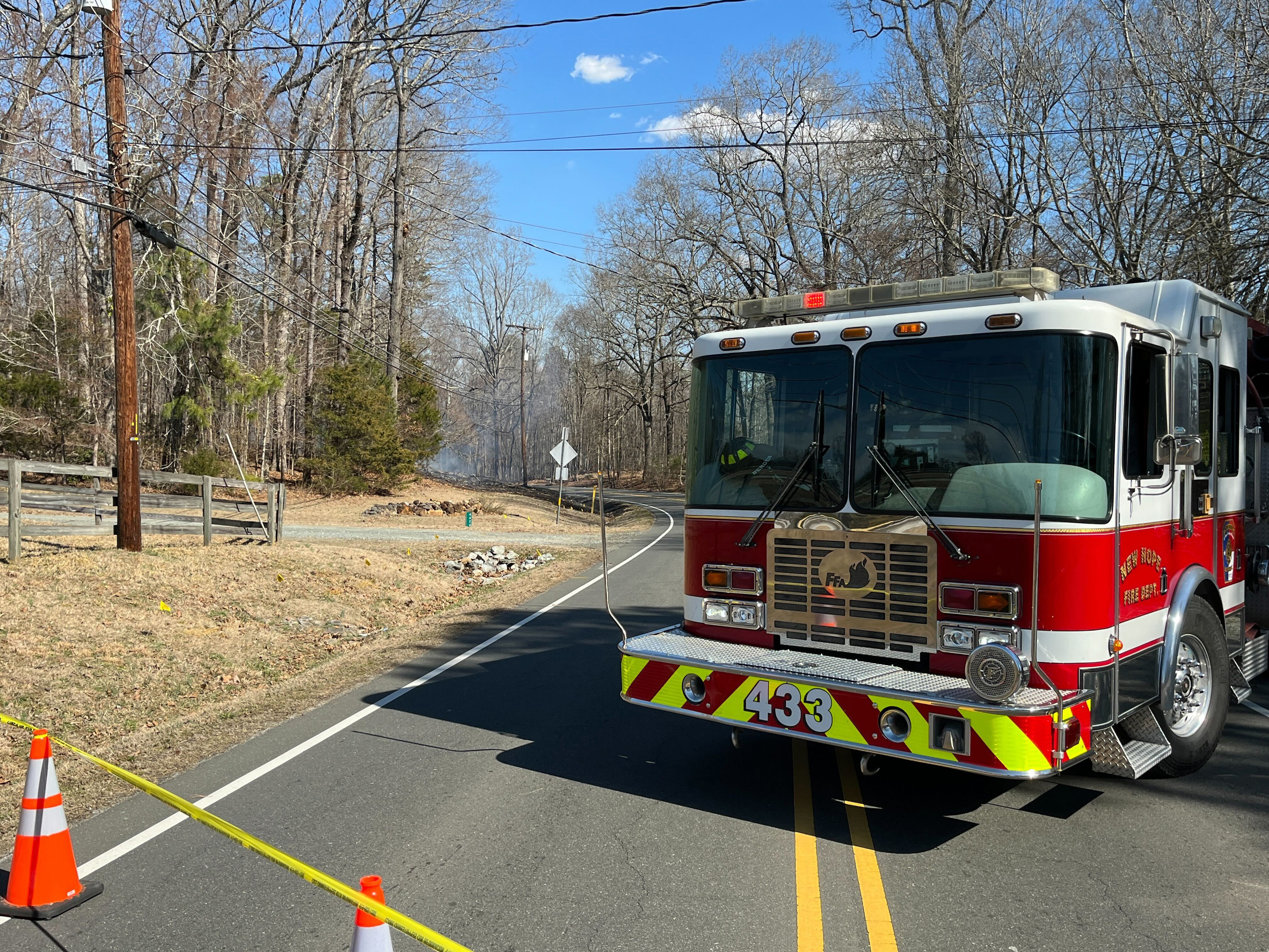 Evacuations ordered as wildfires erupt across Carolinas