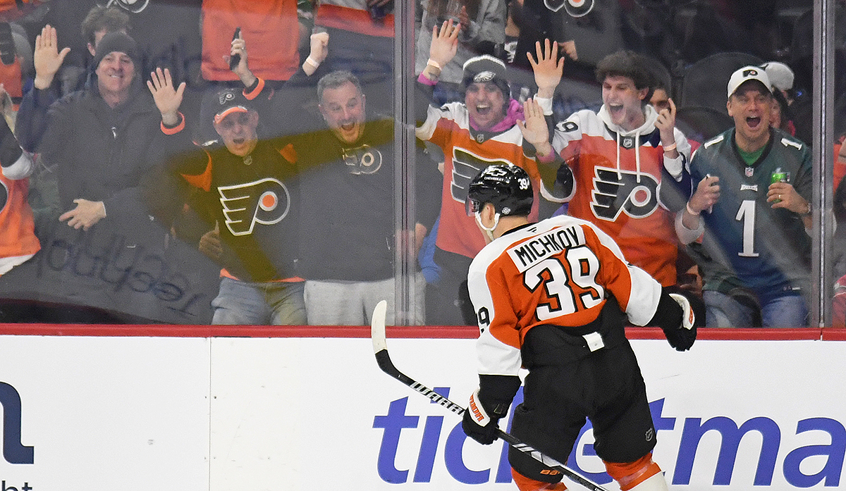 Michkov earns second NHL rookie of the month honor