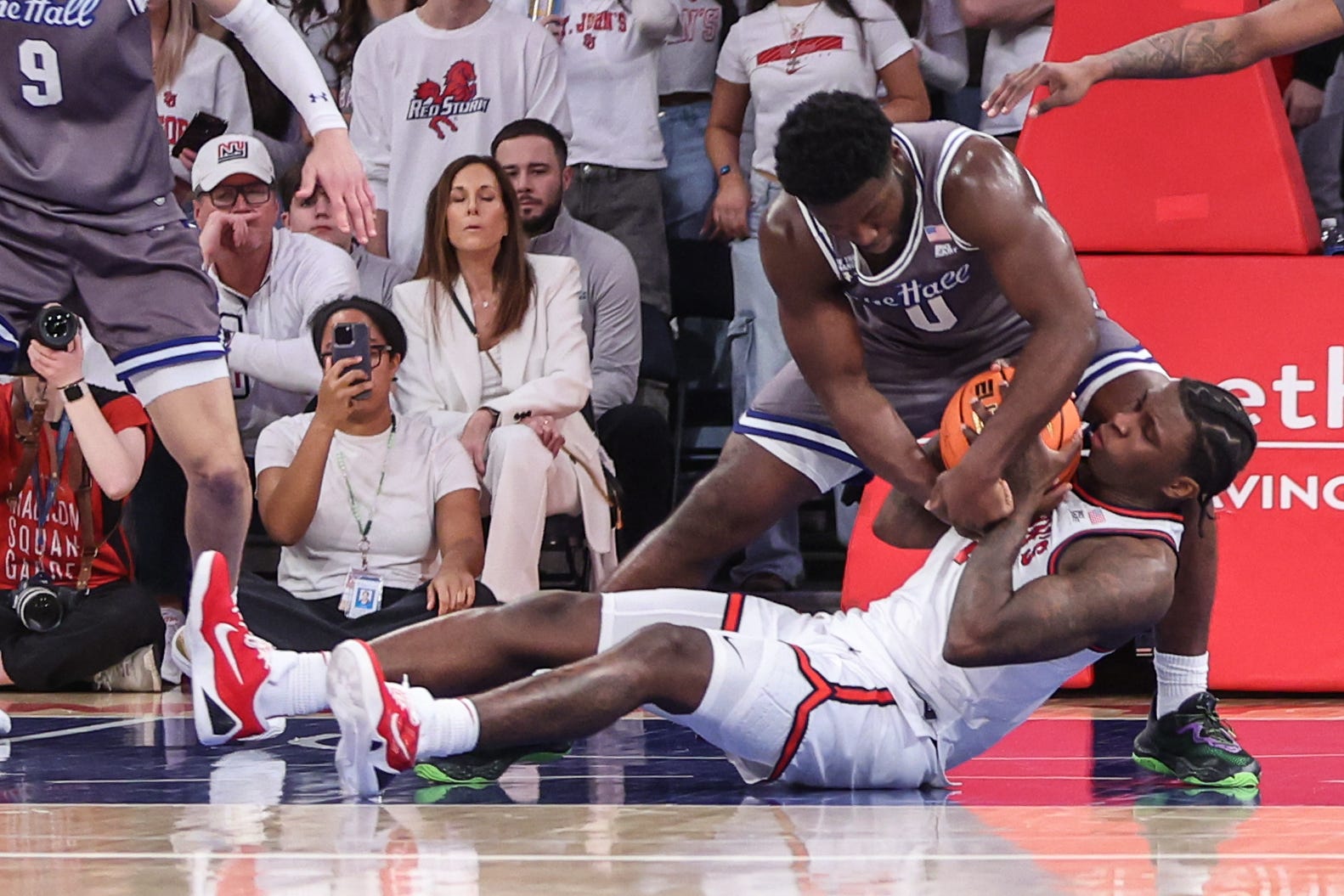 Seton Hall basketball fights but falls as St. John's clinches Big East ...