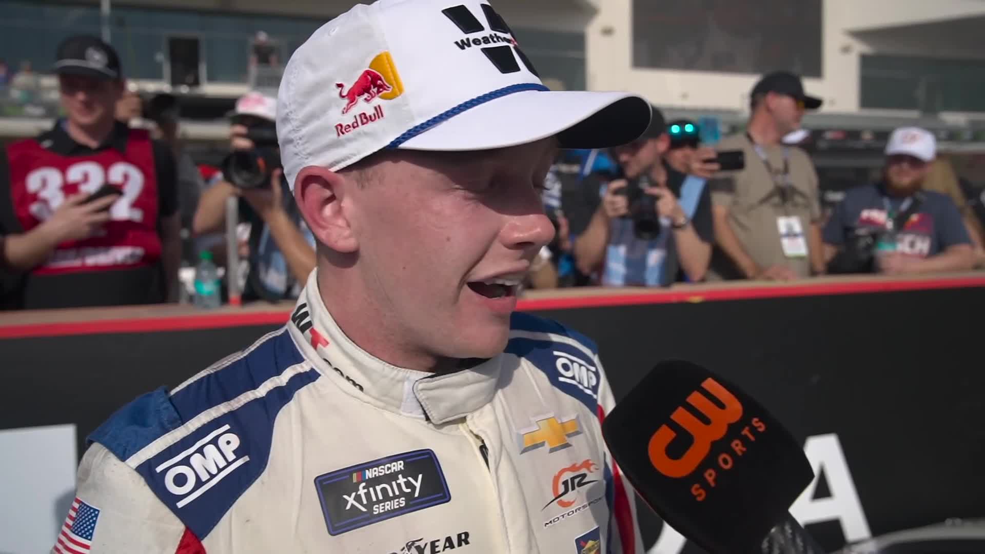 Connor Zilisch describes 'fun' COTA weekend after Xfinity win