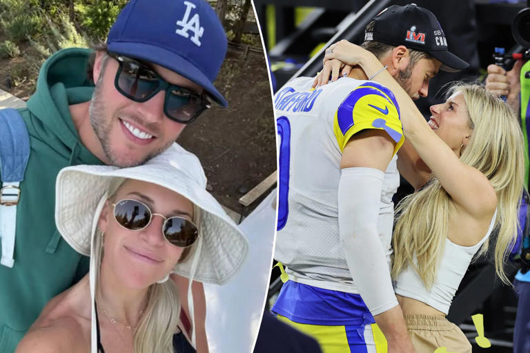 Kelly Stafford reacts to Matthew Stafford’s Rams return after Giants ...