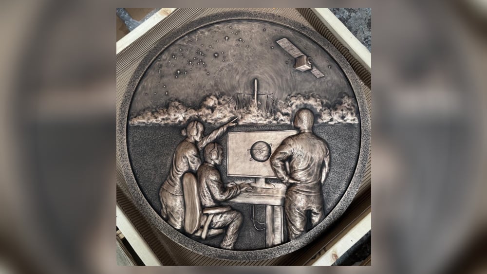 Veterans memorial adds Space Force medallion in expansion project