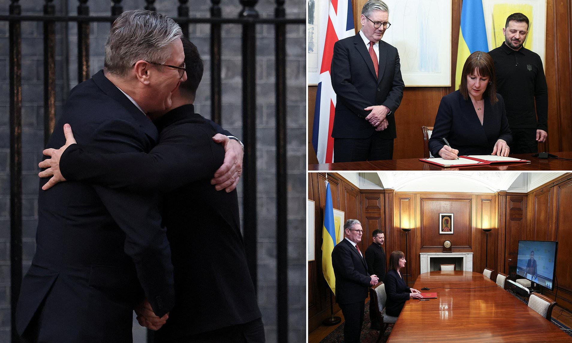 Britain renews support for Ukraine with £2.26billion loan