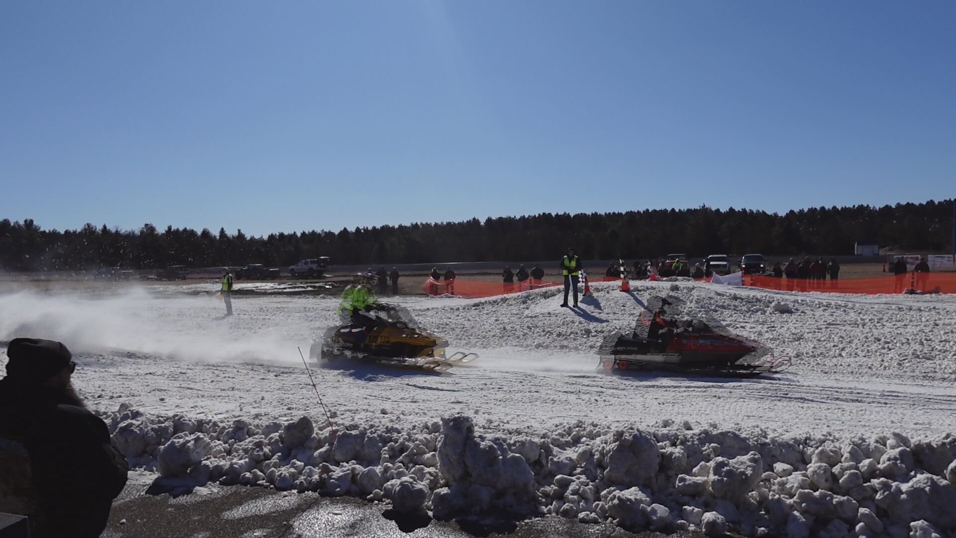 Racers gather for the Winter Sports Storm at Rock Falls Raceway