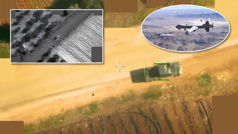 Hellfire R-9X ‘Ninja' Missile Airstrike Shown in Newly Released Footage