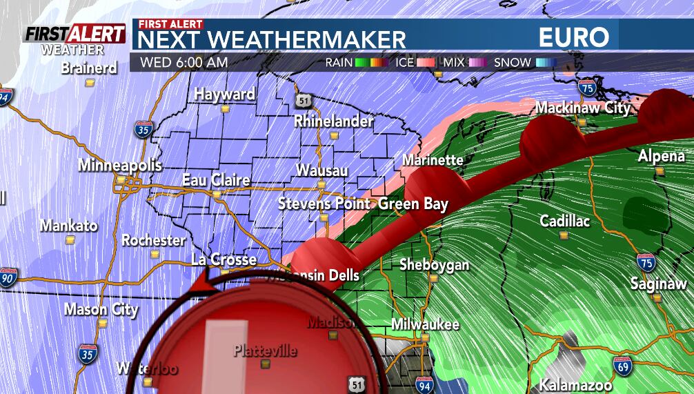 First Alert Weather: Chilly on Sunday, possible winter storm mid-week