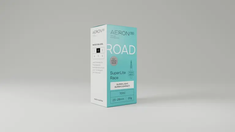 AERON/TPU Gives Us SuperLight Race Tubes with Aluminum Valves