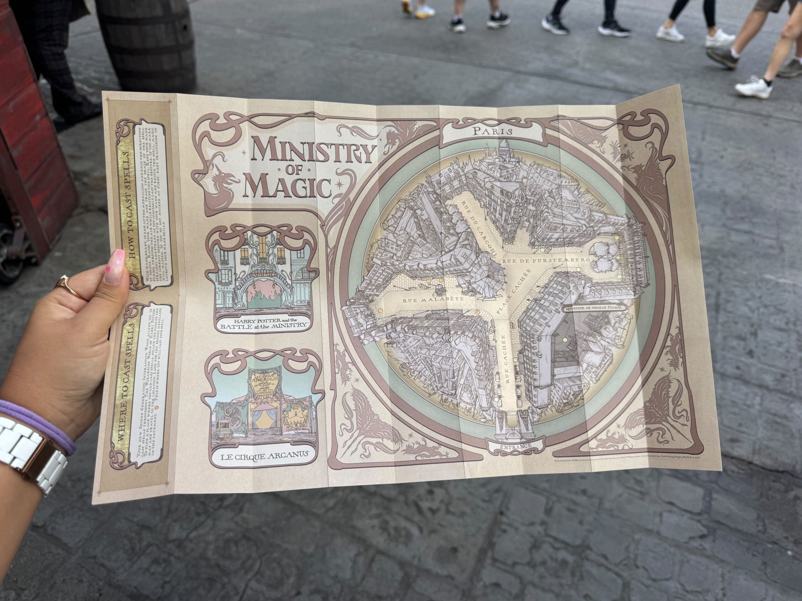 FIRST LOOK at All the Harry Potter Interactive Wand Spell Spots at Epic ...