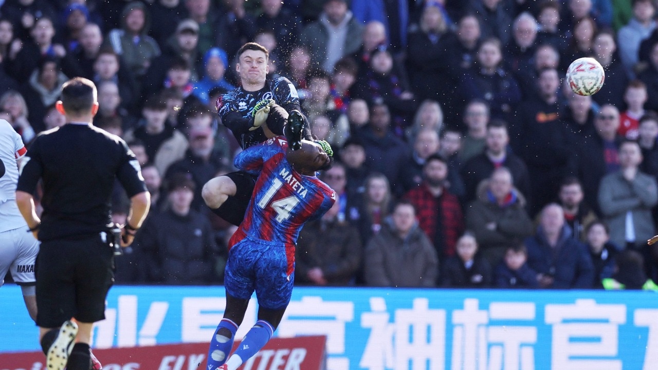 FA Cup: 'Most reckless tackle in football history' sends Mateta to hospital