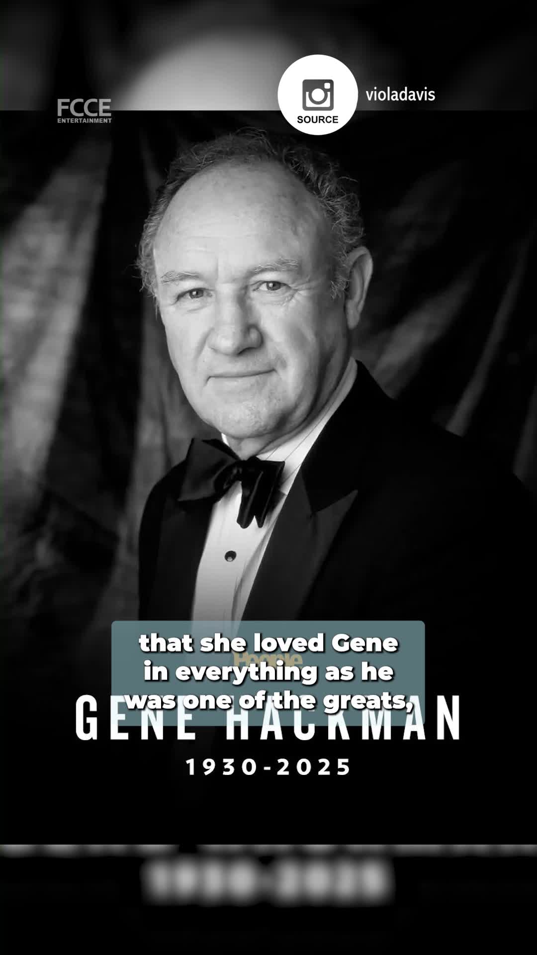 Hollywood mourns Gene Hackman, a tribute to the late icon