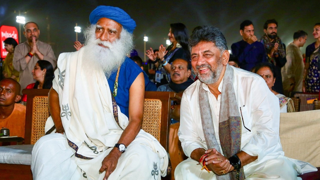Mohandas Pai's olive branch to DK Shivakumar amid row over Sadhguru meet