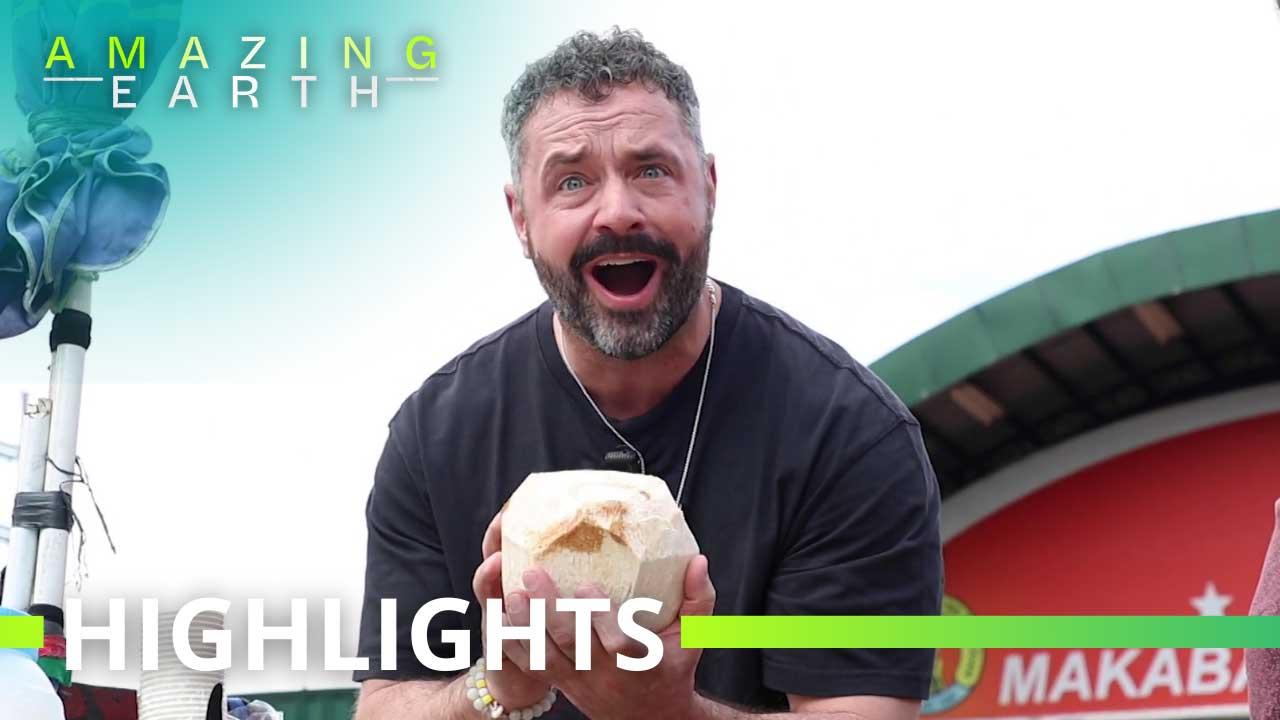 Amazing Earth: Tagalog Kurt's ultimate 10-minute buko challenge!