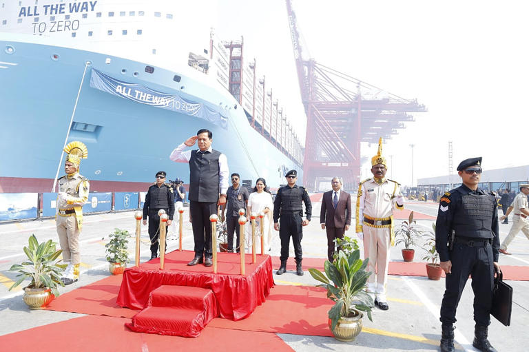 Maersk Hosts India’s First Dual-Fuel Methanol Vessel Naming Ceremony At ...
