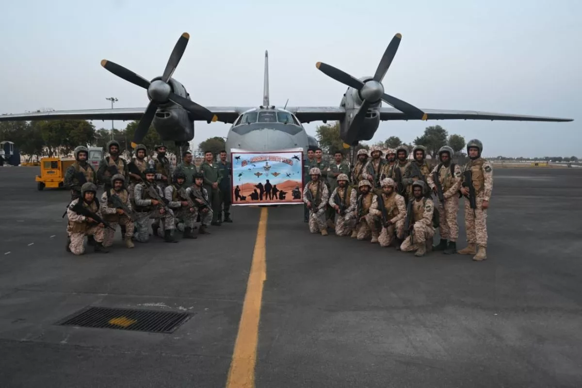 Exercise Desert Hunt 2025: Indian Tri-Service Special Forces conduct ...