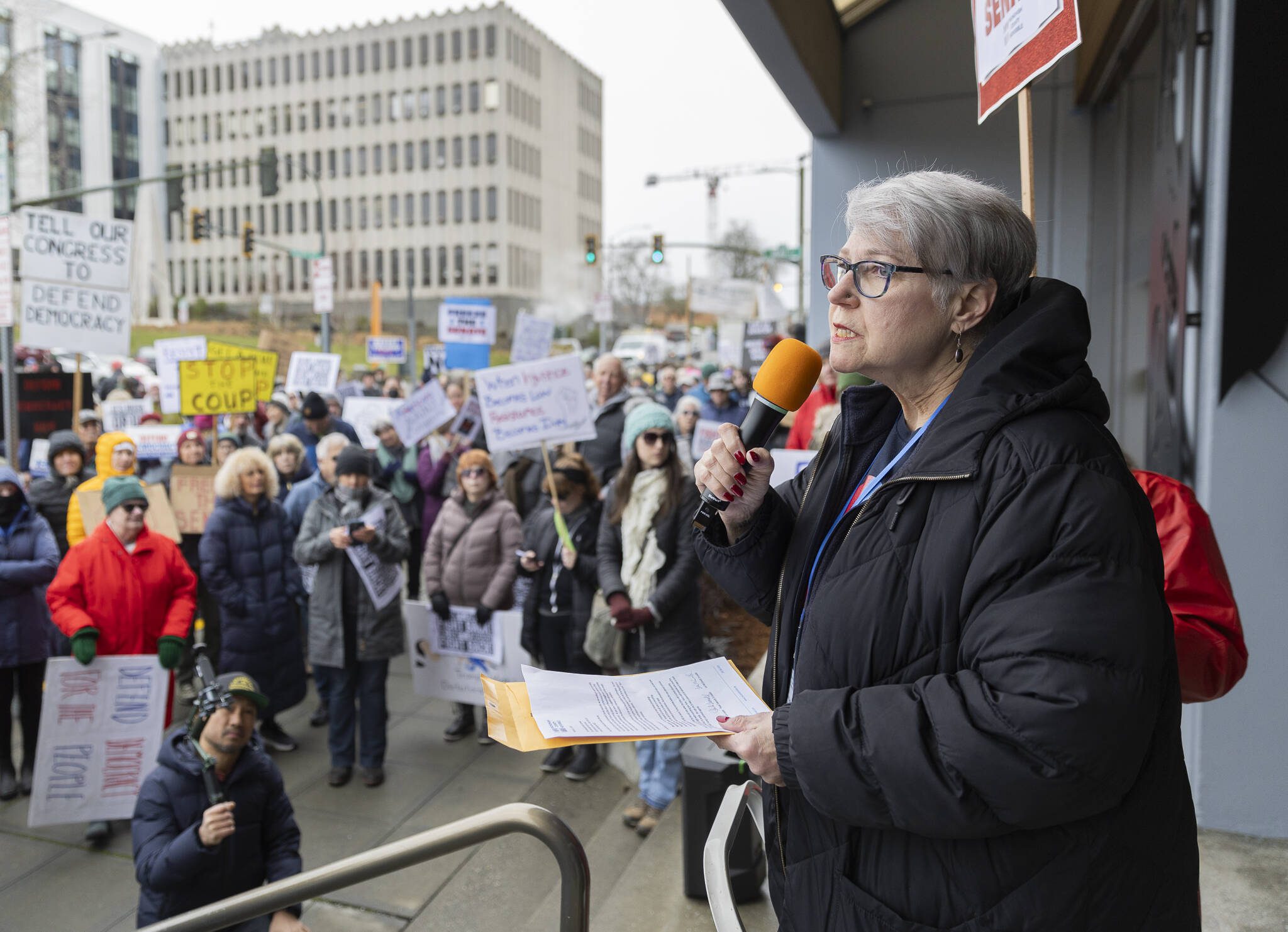 Membership numbers are booming for Snohomish County’s Indivisible chapter