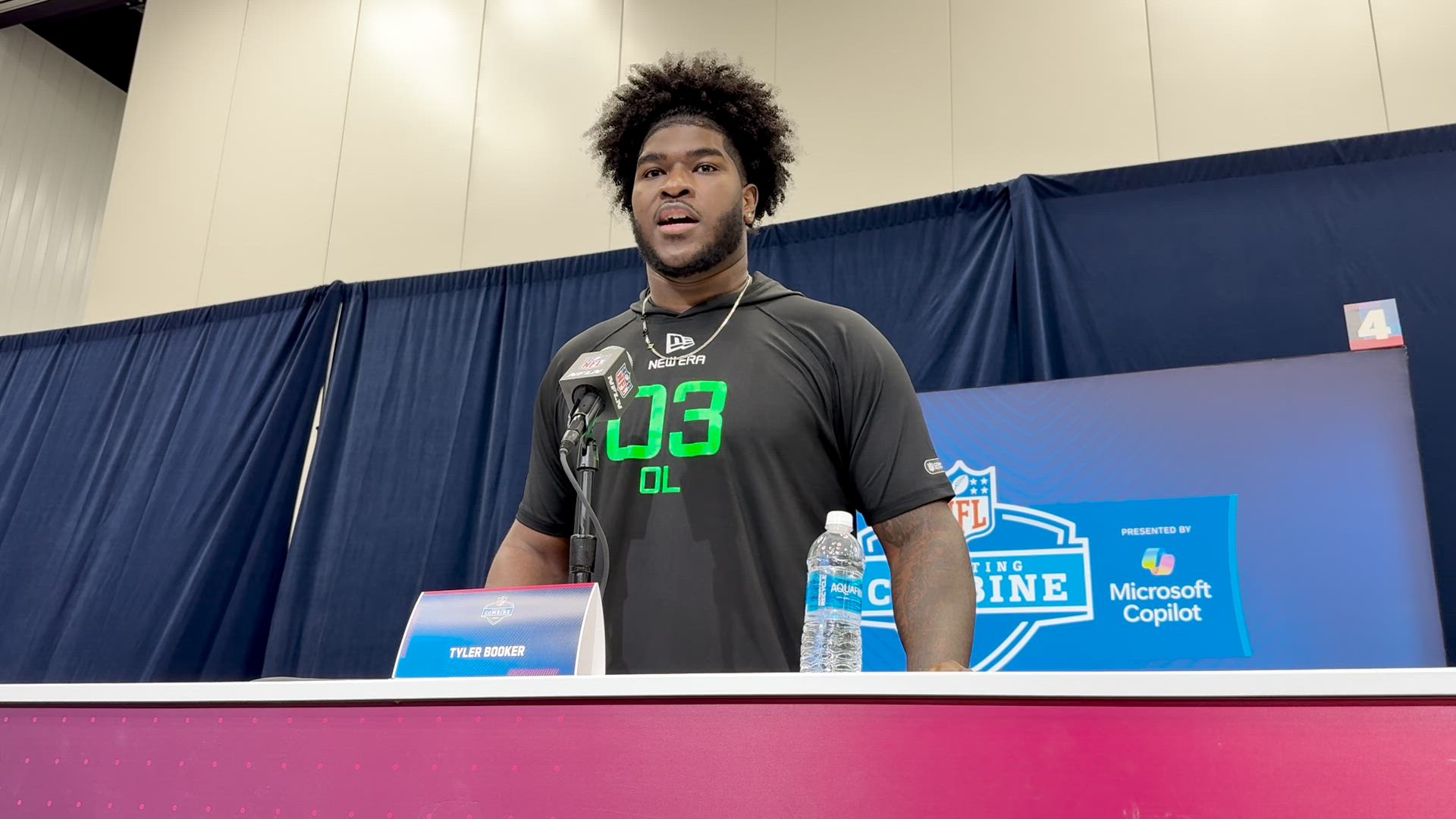 WATCH: Tyler Booker Talks Chiefs' Trey Smith