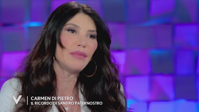 Carmen Di Pietro e il rapporto con Sandro Paternostro