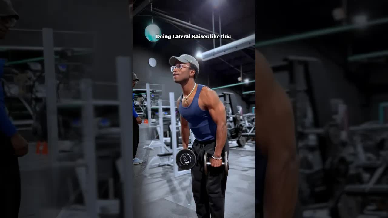 Lateral Raises: Correct vs. Incorrect Form