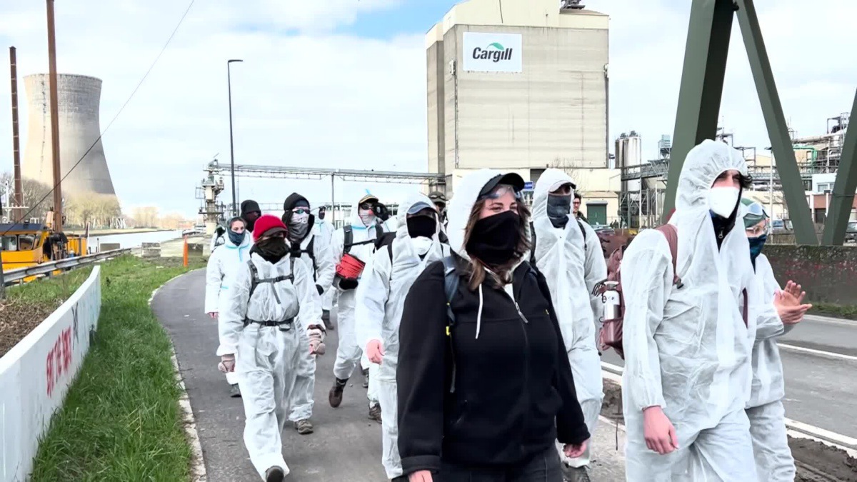 Les activistes de Code Rouge ont quitté le site de Cargill