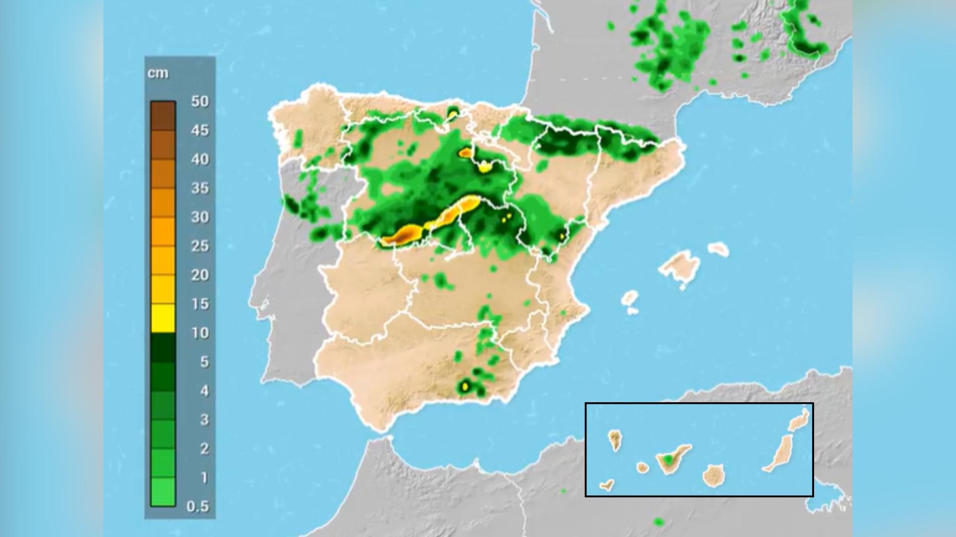 Una masa polar desplomará la cota de nieve en buena parte de España las ...