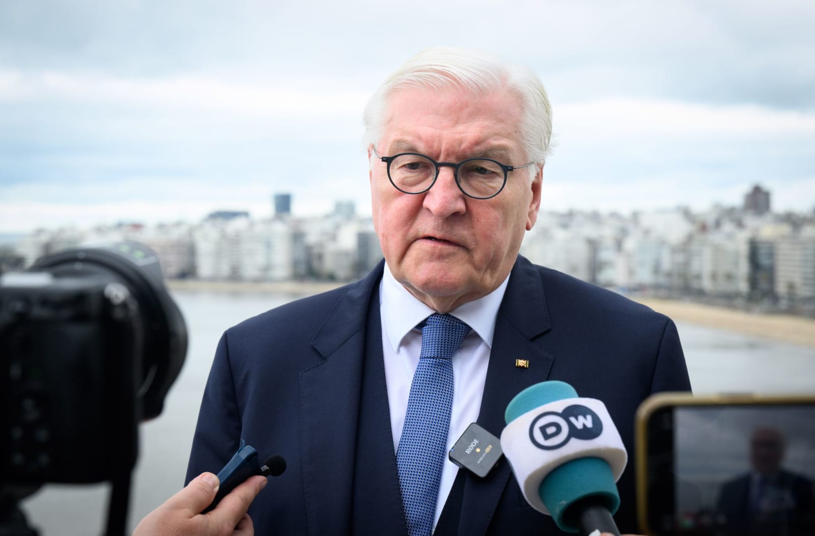 German president: Trump's clash with Zelensky 'took my breath away'