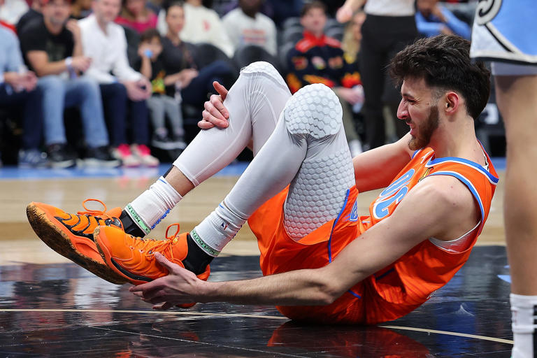 Chet Holmgren injury update: OKC Thunder star tried to play through ...