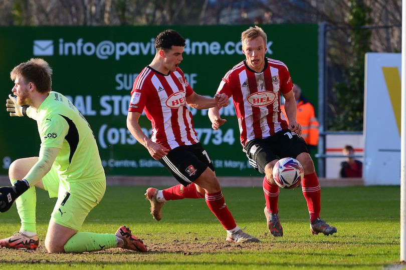 Exeter City dig deep to hang in before snatching late point