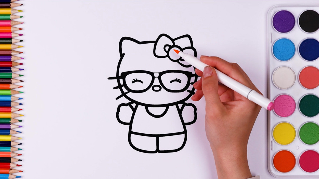 Fun Hello Kitty Drawing