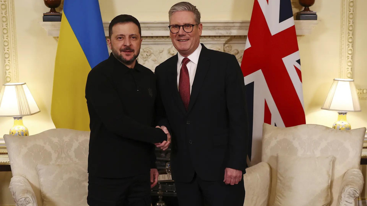 Ukraine signs £2.26 billion loan deal with UK 'to make weapons' after ...