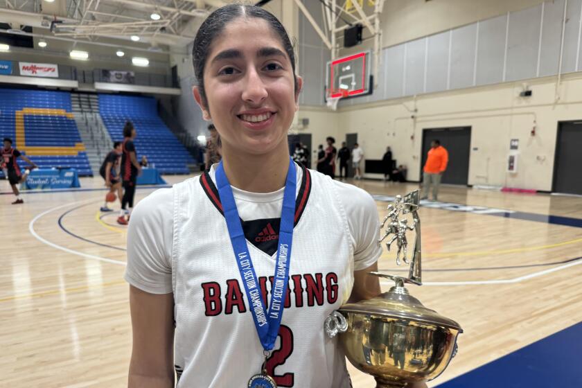 Prep talk: Alina Argueta is Banning's three-sport standout