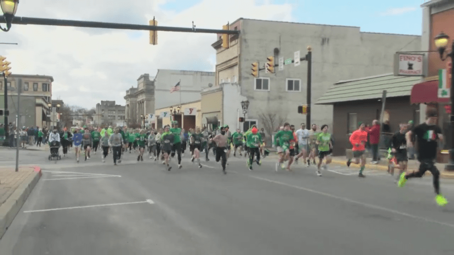 Runners hit the pavement for Leprechaun Loop in Luzerne County