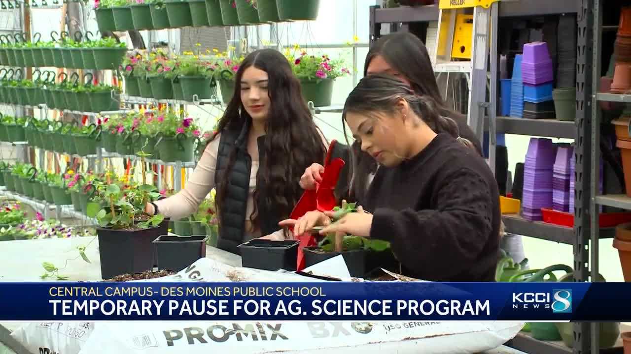 Des Moines Public Schools to temporarily pause ag science program