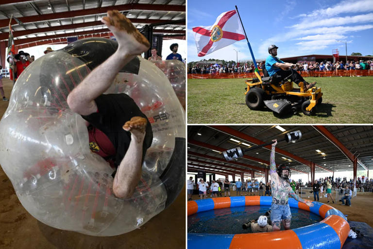 Florida Man Games return for Round 2 with human beer pong, ‘evading ...