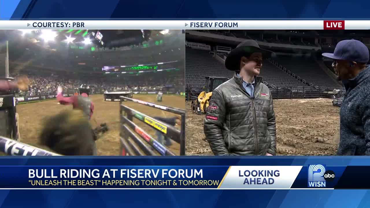 Elite bull riders gather in Milwaukee for 'Unleash the Beast' at Fiserv ...