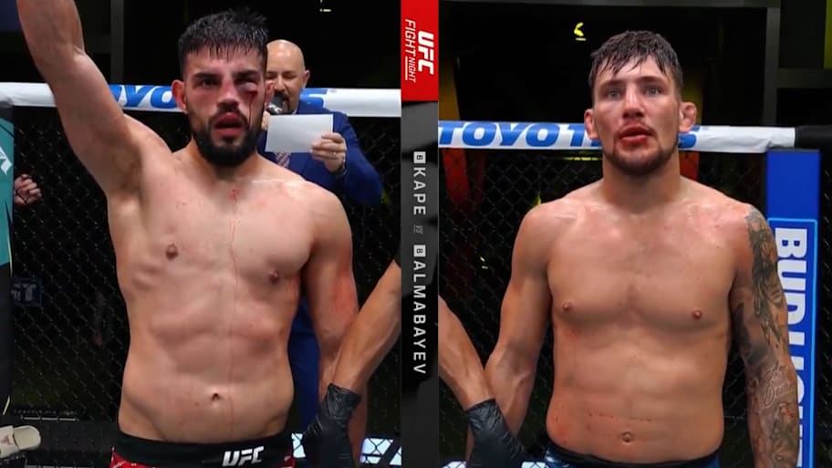 Surging lightweight contender wins controversial decision in UFC Fight ...