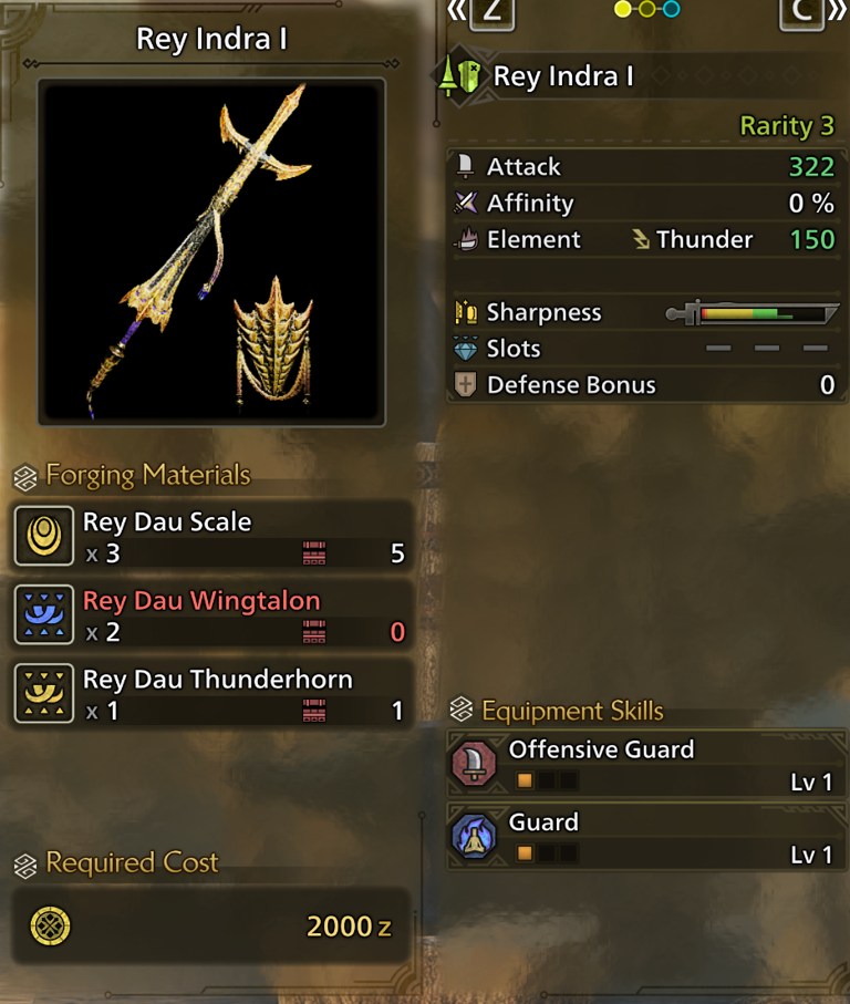 Monster Hunter Wilds Lance Build (High Rank)