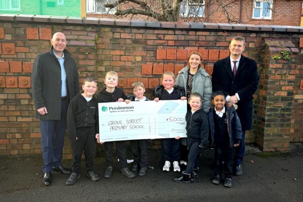 Wirral primary school receives £5,000 donation for outdoor projects